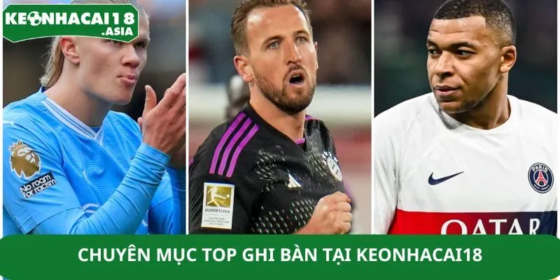 Top Ghi Bàn Bóng Đá 2026 | Danh Sách Vua Phá Lưới Mới Nhất